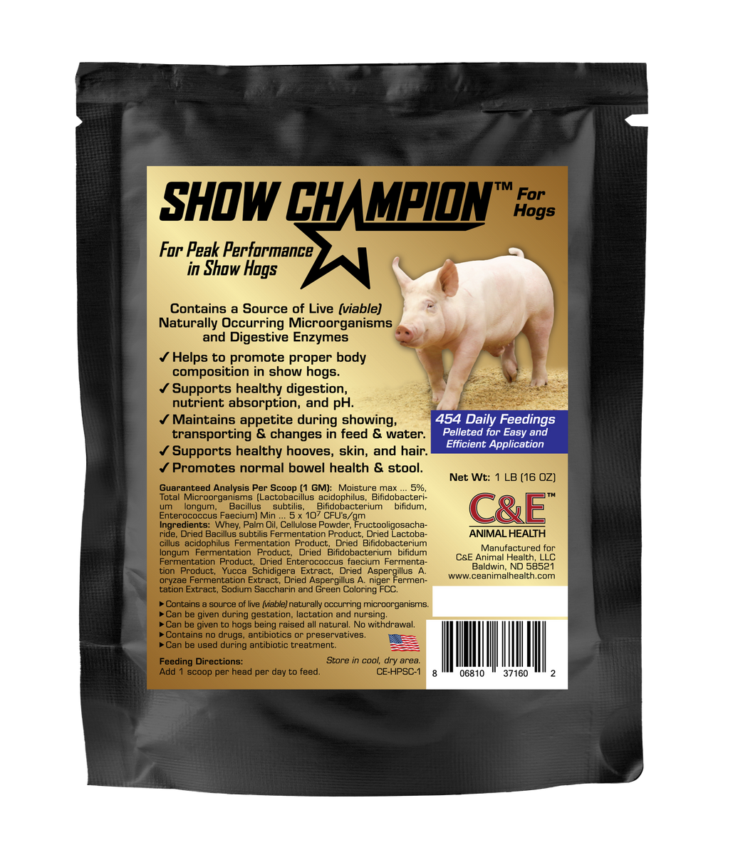 C&E Animal Health Show Champion for Hogs (1 LB) - Lubbock, TX ...